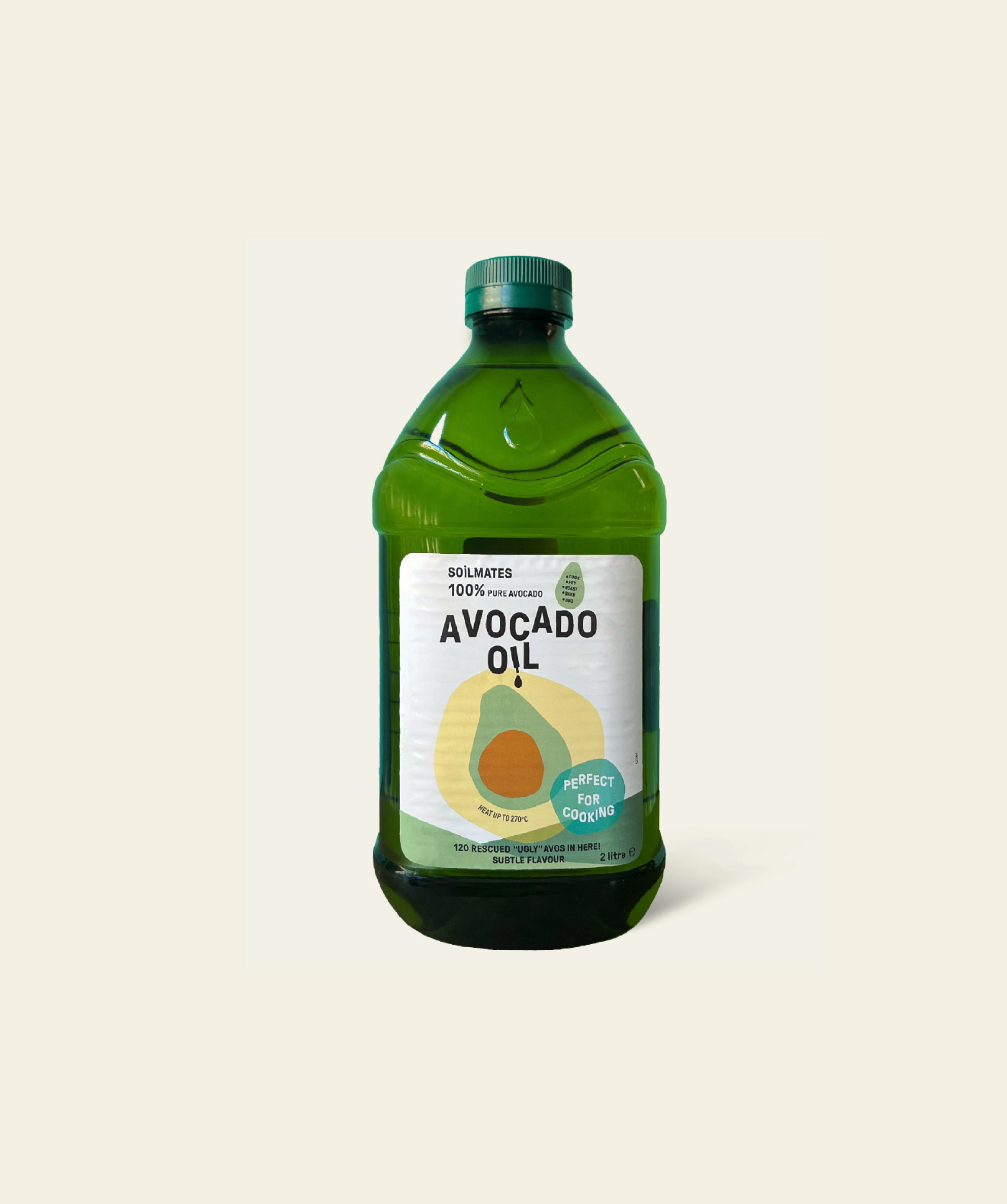 Pure Avocado Oil for Cooking - 2L - Soilmates